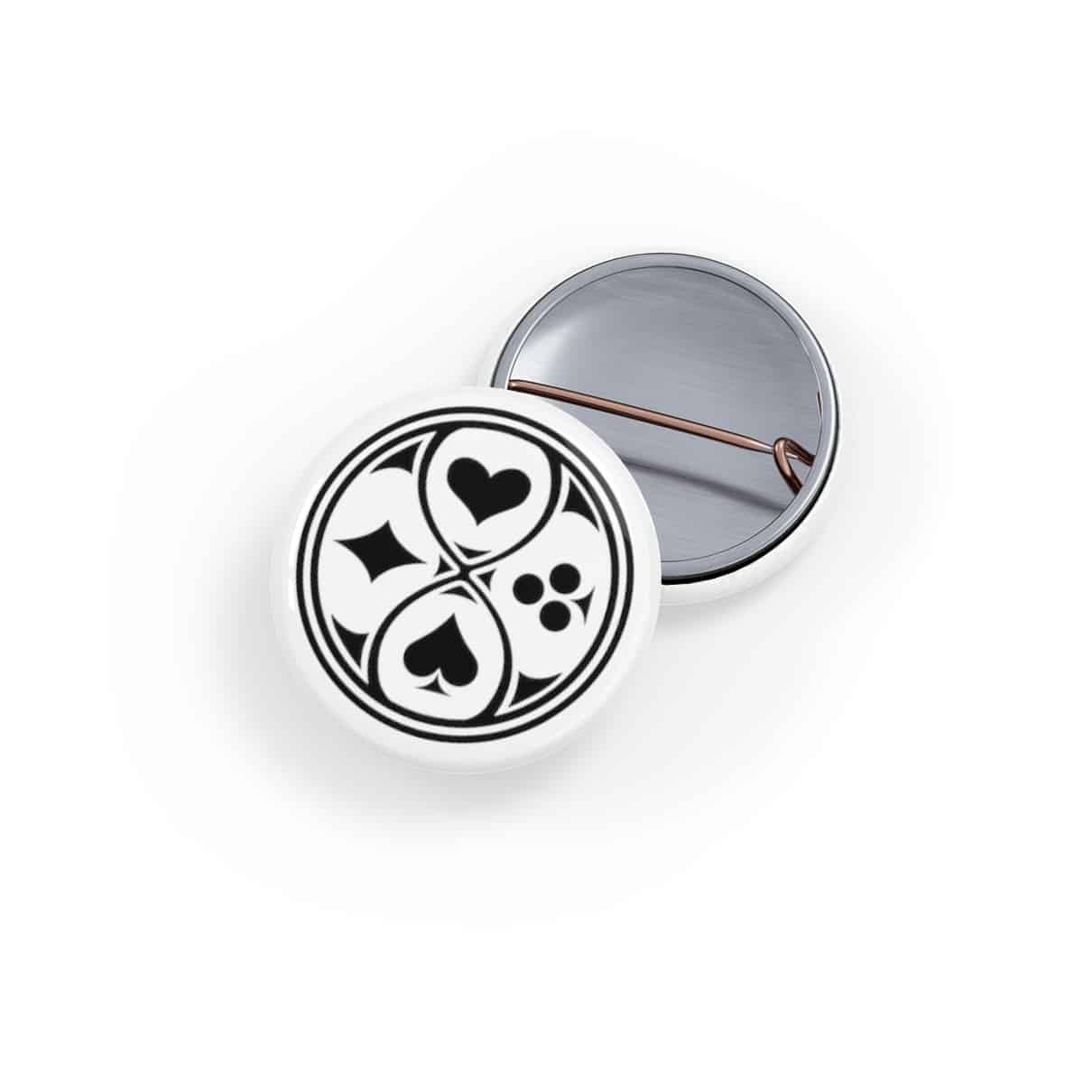 Looking Glass Wars Suit Emblem Logo Pins | Frank Beddor