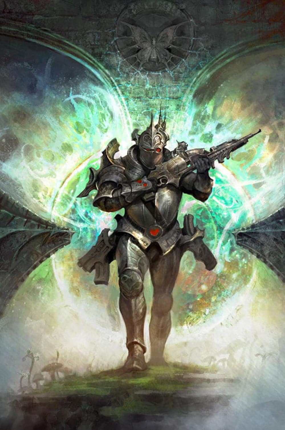 Card Soldier 11x17 Print | Frank Beddor