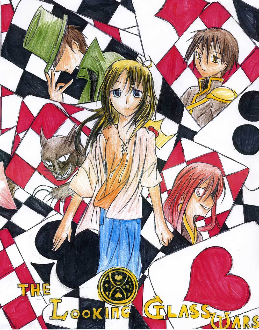 Fan Art - The Looking Glass Wars & Alice In Wonderland | Frank Beddor